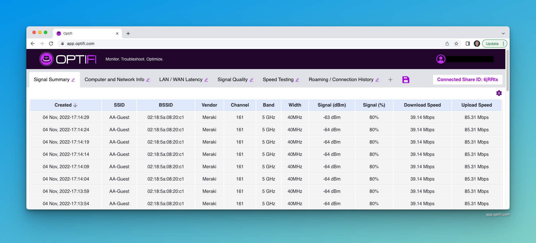 How to set up various tabs in Optifi Manager remote cloud viewer app.